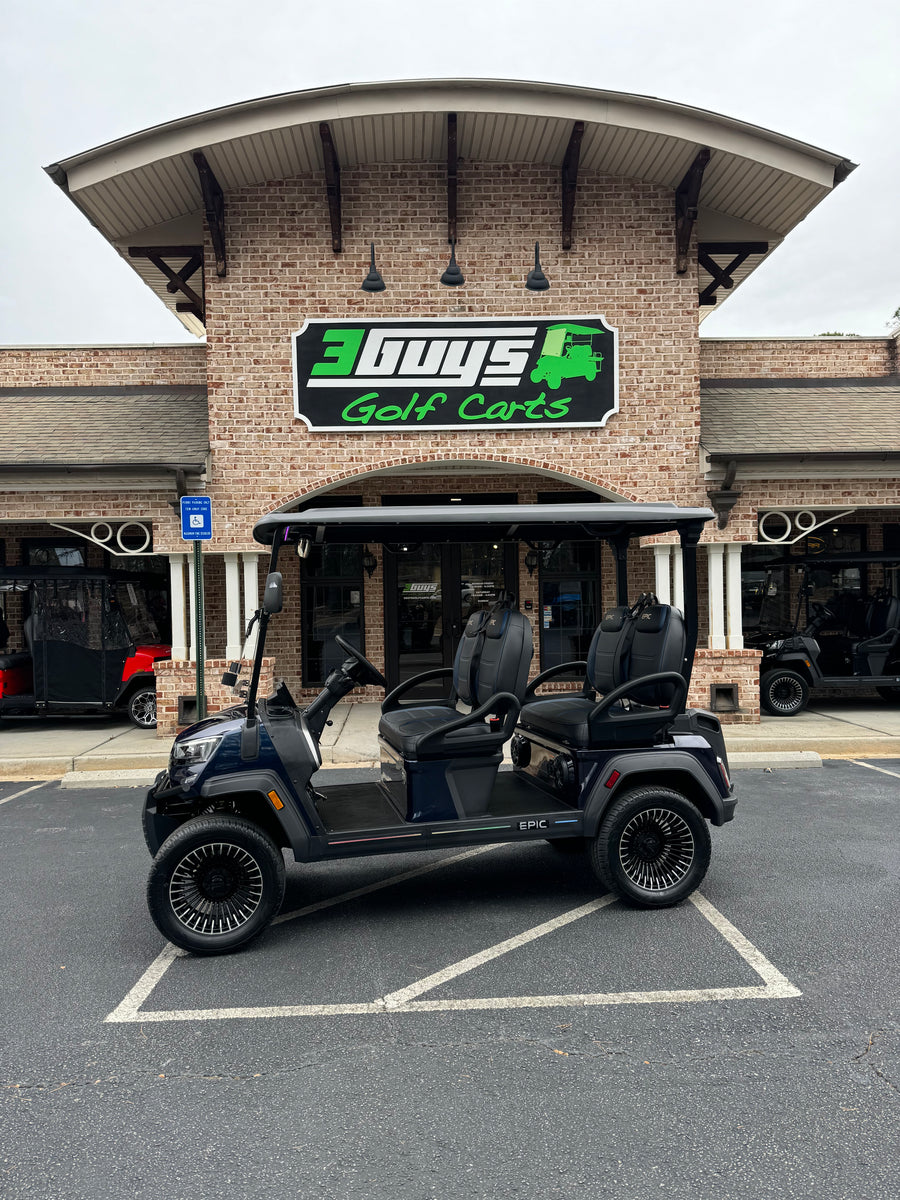 2026 EPIC E40FX 4FF LITHIUM BLUE SN:004039 | 3 Guys Golf Carts