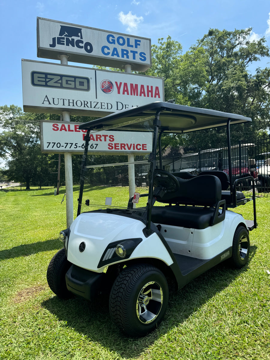 2021 YAMAHA DRIVE 2 QUIET TECH EFI GAS WHITE SN:409816 | 3 Guys Golf Carts