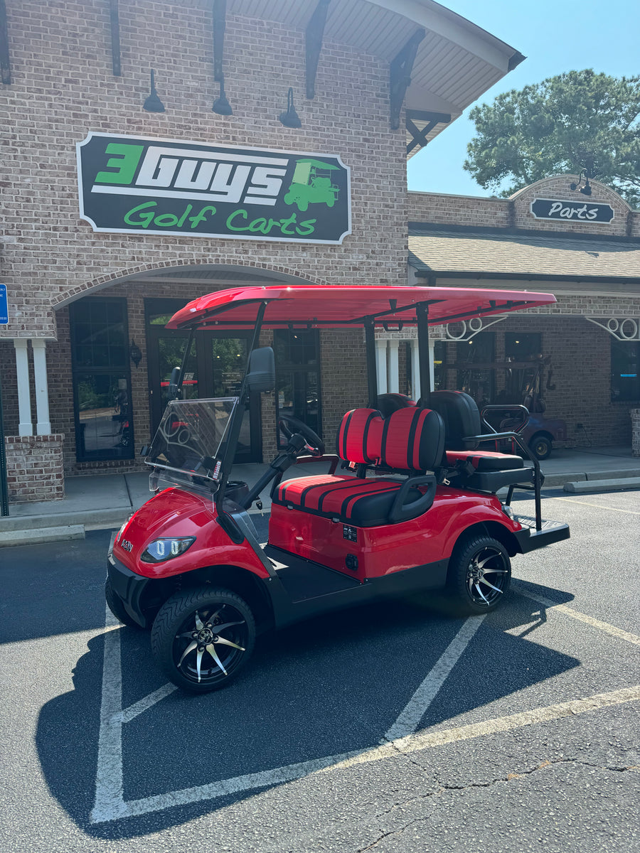 2025 ICON I40 TORCH RED LITHIUM SN:197146 | 3 Guys Golf Carts
