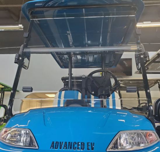NEW Advanced EV1 Golf Cart Clear Windshield