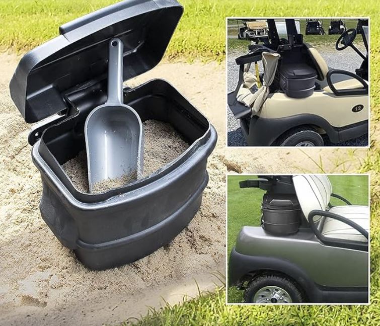 Sand Bucket Kit for Club Car Precedent Golf Carts 2004+ | 3 Guys Golf Carts