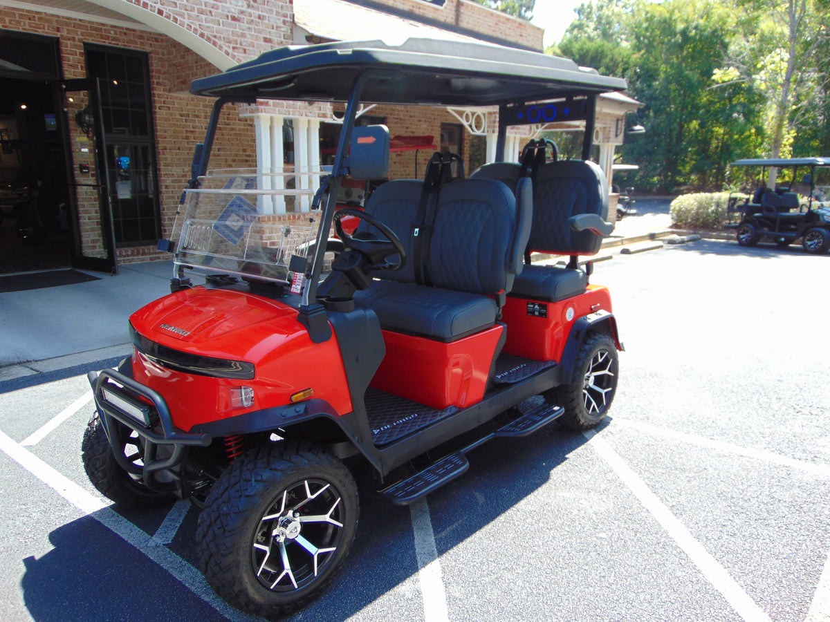 2024 DENAGO ROVER XL 4 FORWARD, RED LIFTED 5KW 105 AMP LITHIUM | 3 Guys ...