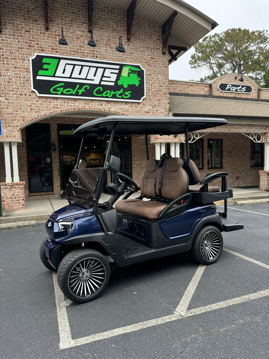 2024 GEN 2 ATLAS CART 4 PASSENGER NON LIFTED NAVY BLUE 105 AH | 3 Guys ...