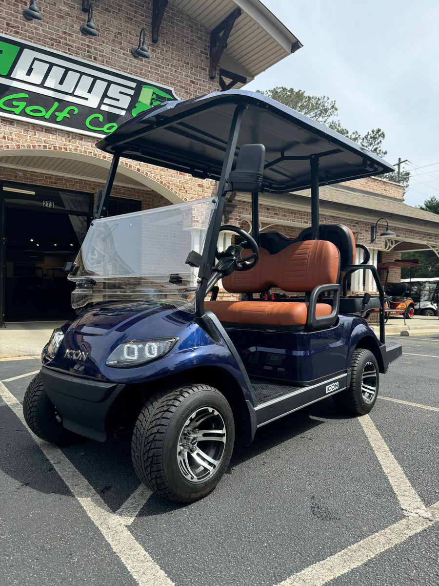 2025 ICON G40 EFI GAS BLUE SN:185242 | 3 Guys Golf Carts