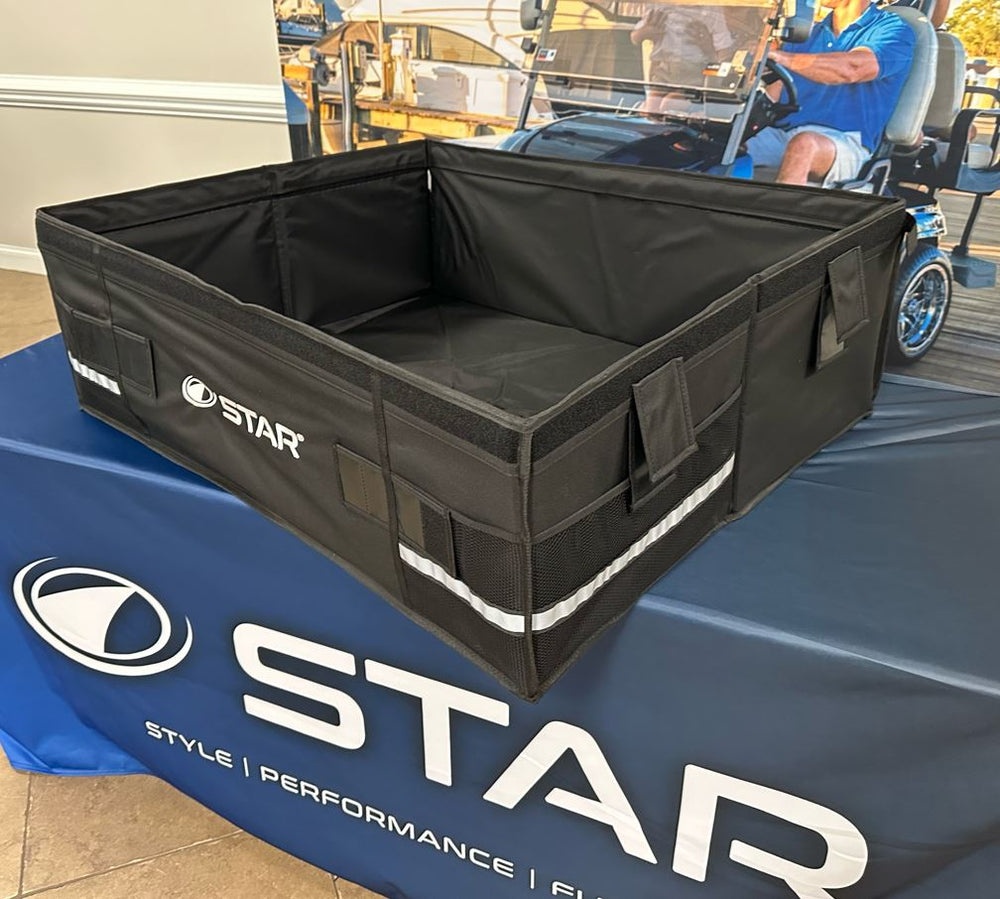 STARGO Box- Golf Cart Storage Caddie | 3 Guys Golf Carts