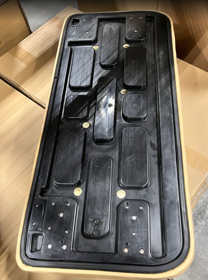 Front Seat Bottom Assembly- Tan for EZGO TXT Golf Carts 1994-2013 | 3 ...