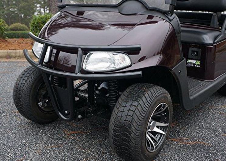 Black Brush Guard for EZGO RXV Golf Carts 2008+ | 3 Guys Golf Carts