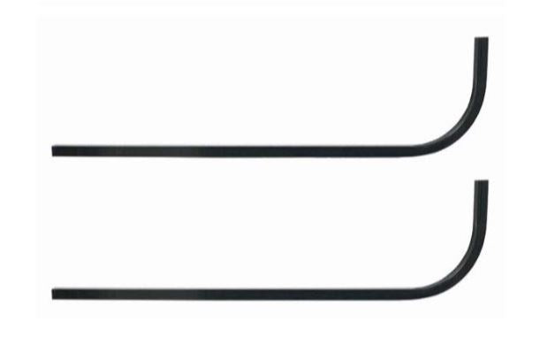 Universal 80" Silver Extended Roof Kit- for EZGO TXT Golf Carts