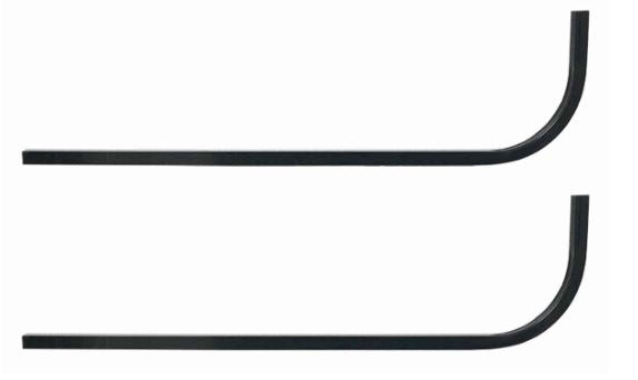 80" Black Extended Roof Kit for EZGO TXT Golf Carts 1994+