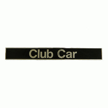 Name Plate Emblem for Club Car Precedent Golf Carts